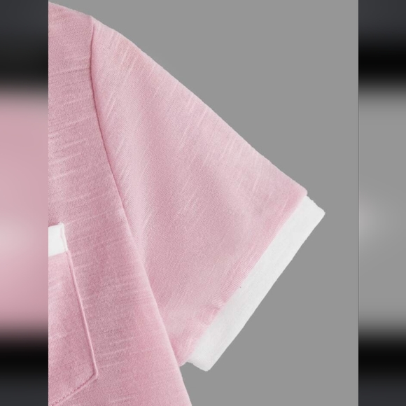 SHEIN | Shirts & Tops | Shein Kids 4t Everyday Pocket Patched Tee Shirt ...